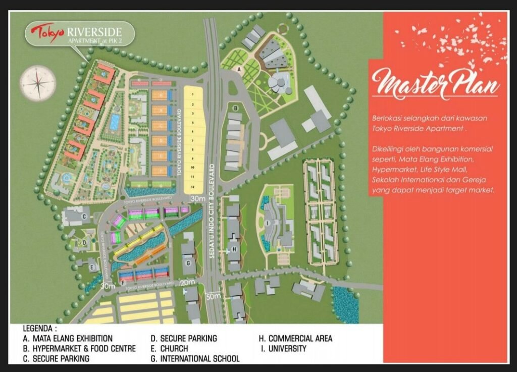 RUKO LA RIVIERA – Pik 2 Sedayu Indo City